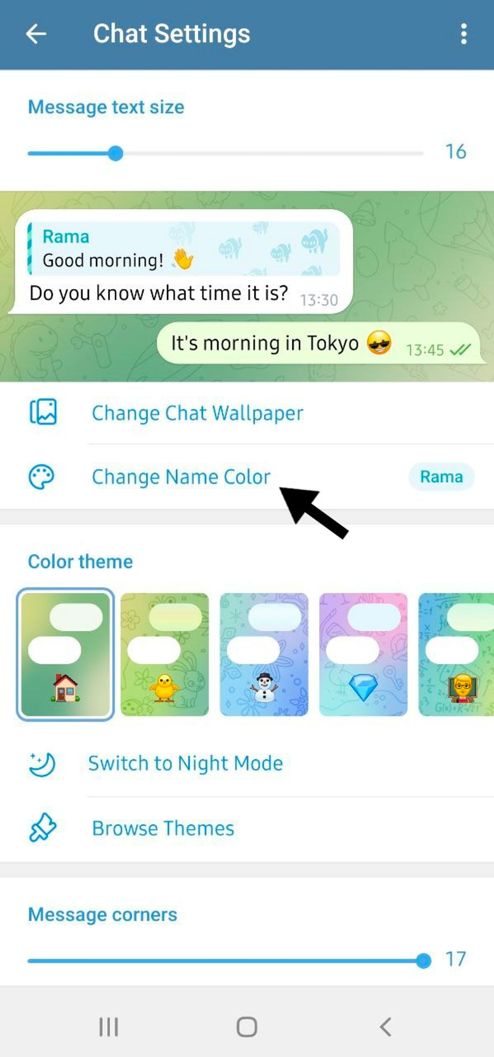 How to Customize your Telegram Name Color
